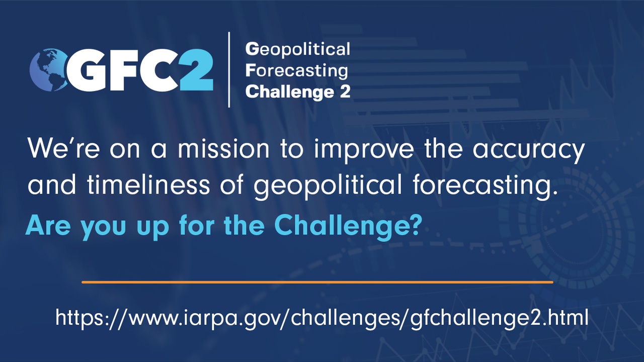 Geopolitical Forecasting [GF] Challenge 2 | HeroX