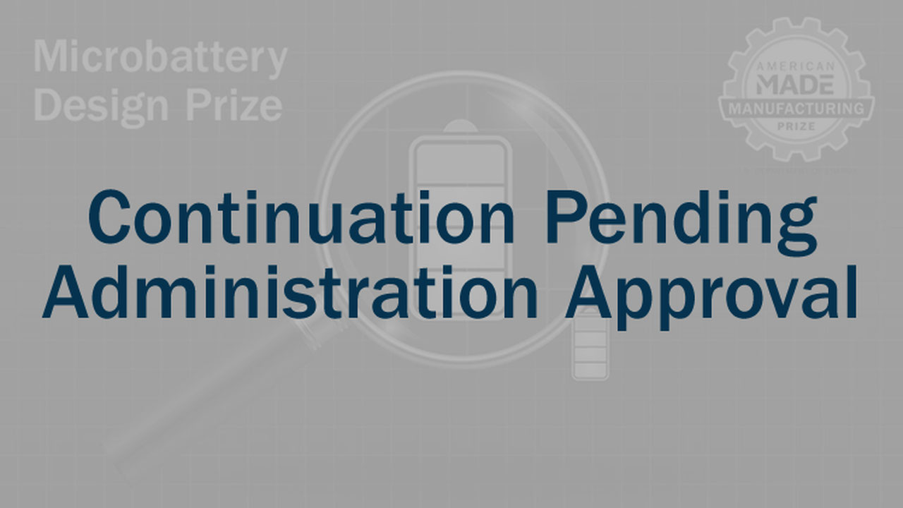 Microbattery Design Prize | HeroX